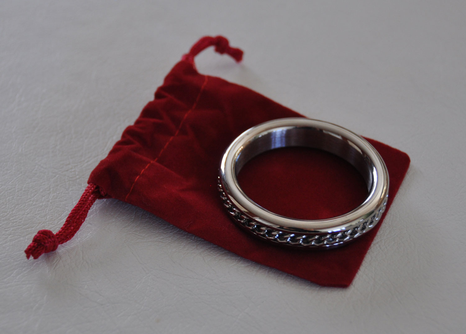 Chain Link Stainless Steel Cock Ring