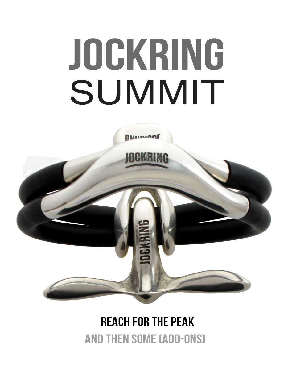 Summit Jockring Sterling Silver Cock Ring by Esculpta