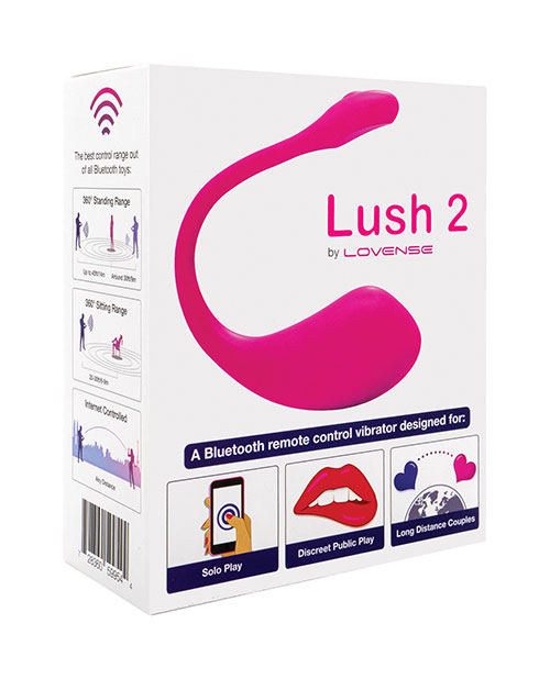 Lovense Lush 2 Bluetooth Remote Control Vibrator