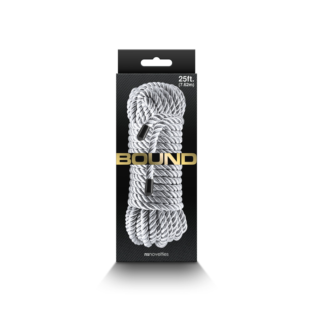 Bound Rope 25 feet Silver