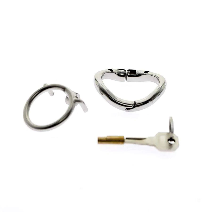 Lockable Chastity Hinged Cock Harness Training Device