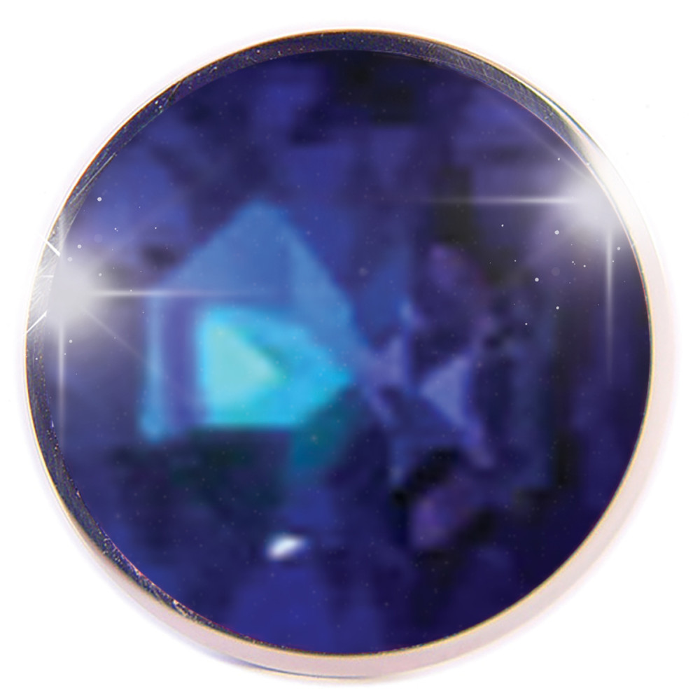 Crystal & Steel Pretty Plug- Heliotrope
