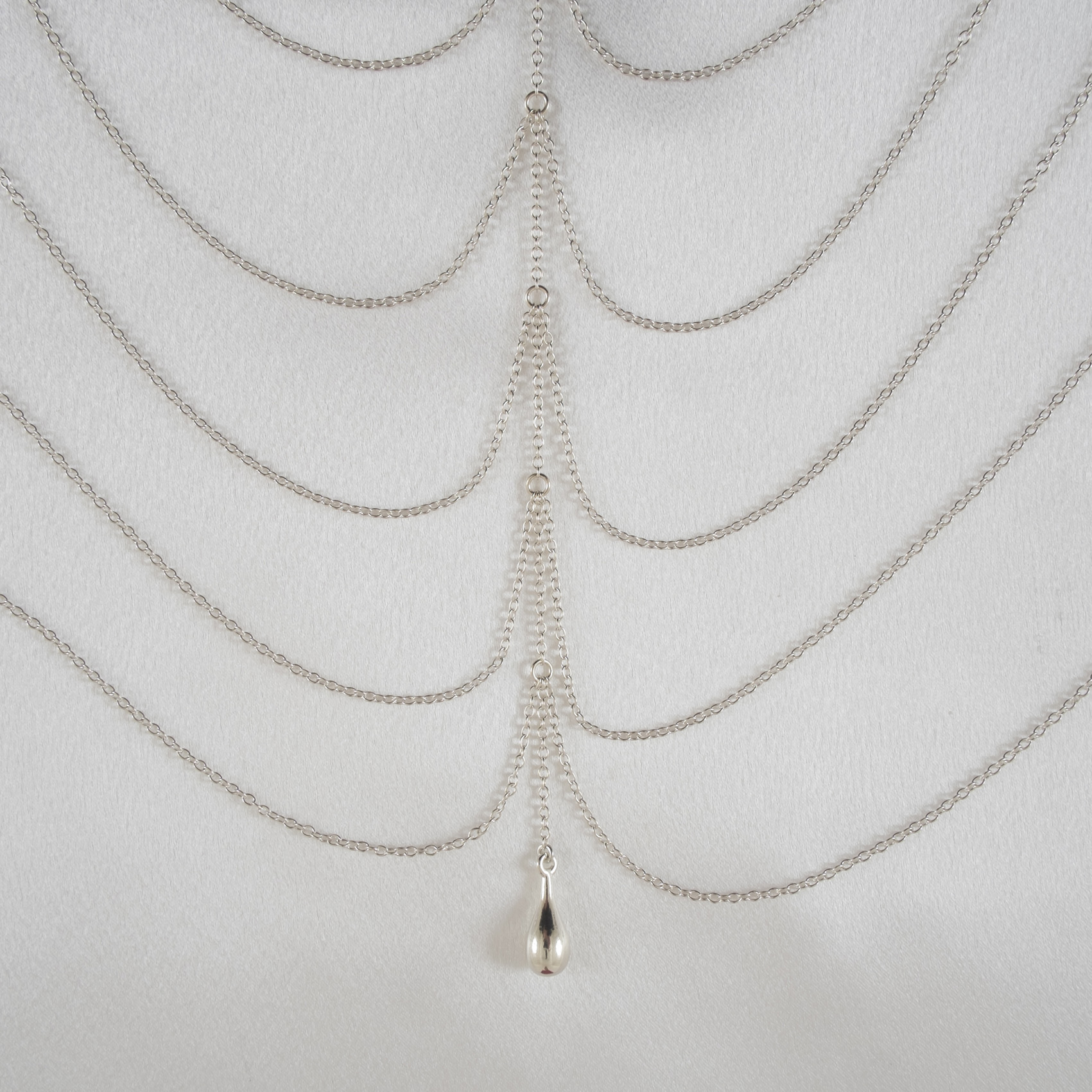 Sexy Draping Breast Chains with Pendant