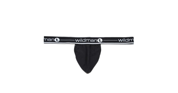 WildmanT Big Boy Pouch Strapless Jock Black